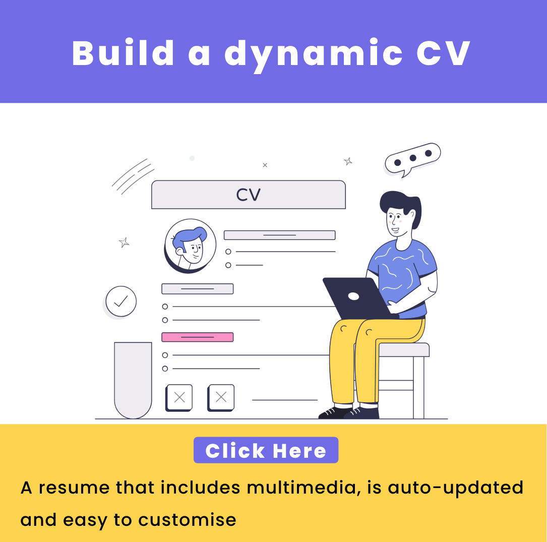 Best Student's Digital Portfolios & Profiles | CV Builder | Career ...